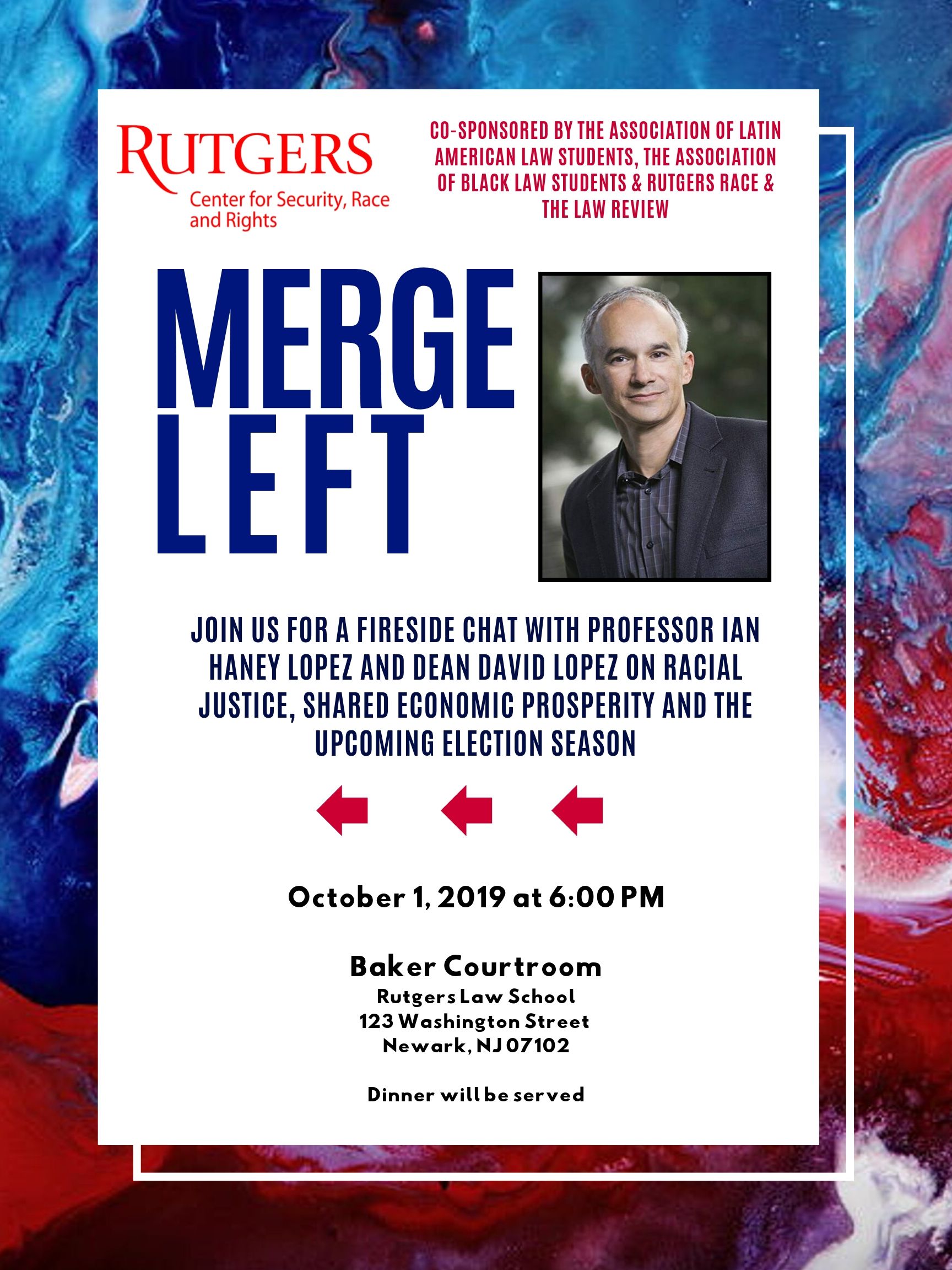 Merge Left: A Fireside Chat with Professor Ian Haney LópezOctober 1st ...